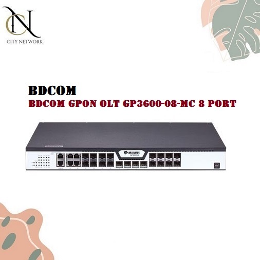 Jual BDCOM GP3600-08-MC 8 PON GPON OLT DUAL POWER AC+DC 48 VOLT 1024 ...