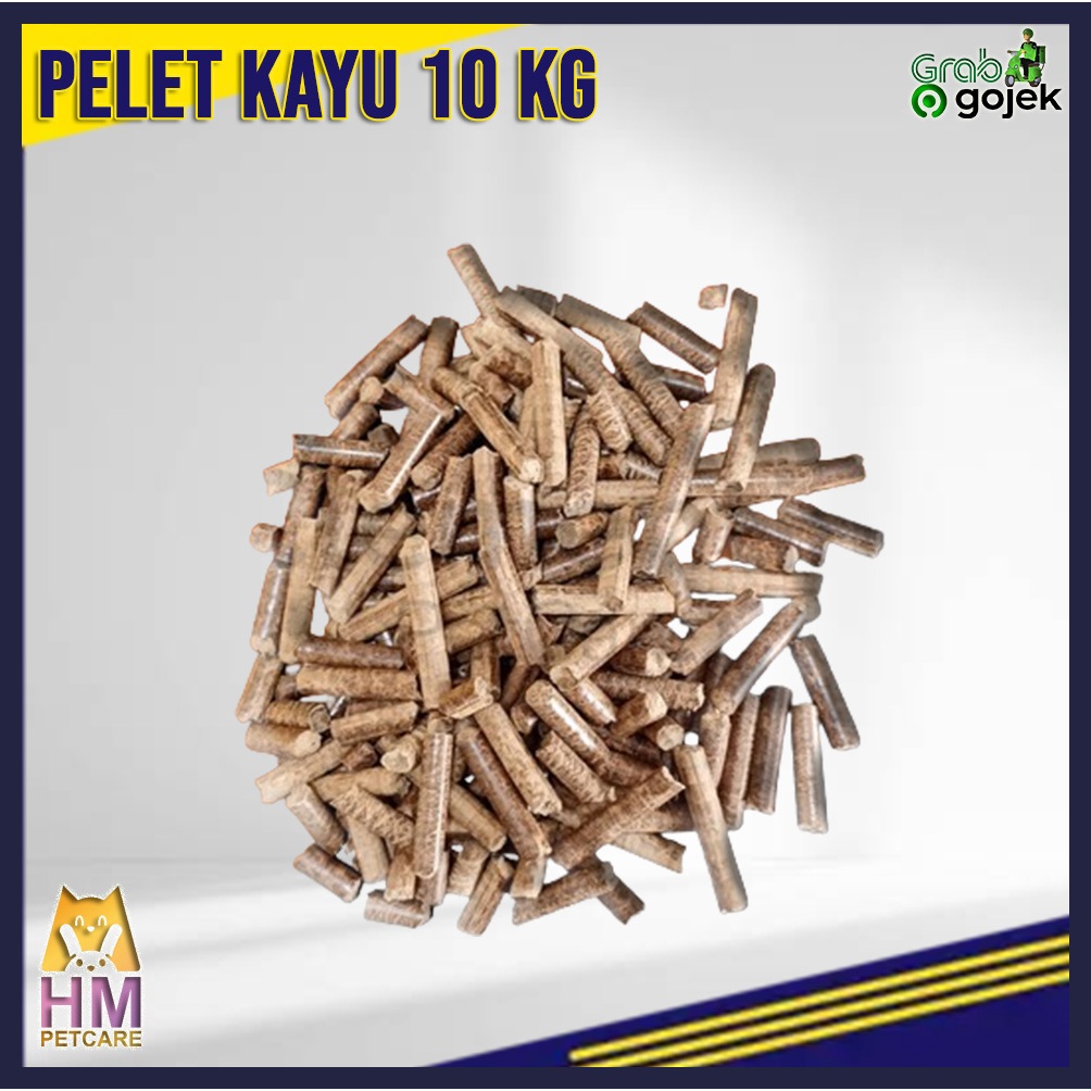 Jual Wood Pellet 10 KG Cat Litter | Pelet Kayu Alas Kandang Kucing ...