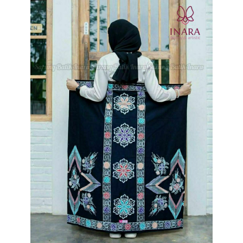 Jual Sarung Batik Inara Asli Pekalongan / Sarung batik perempuan modern ...