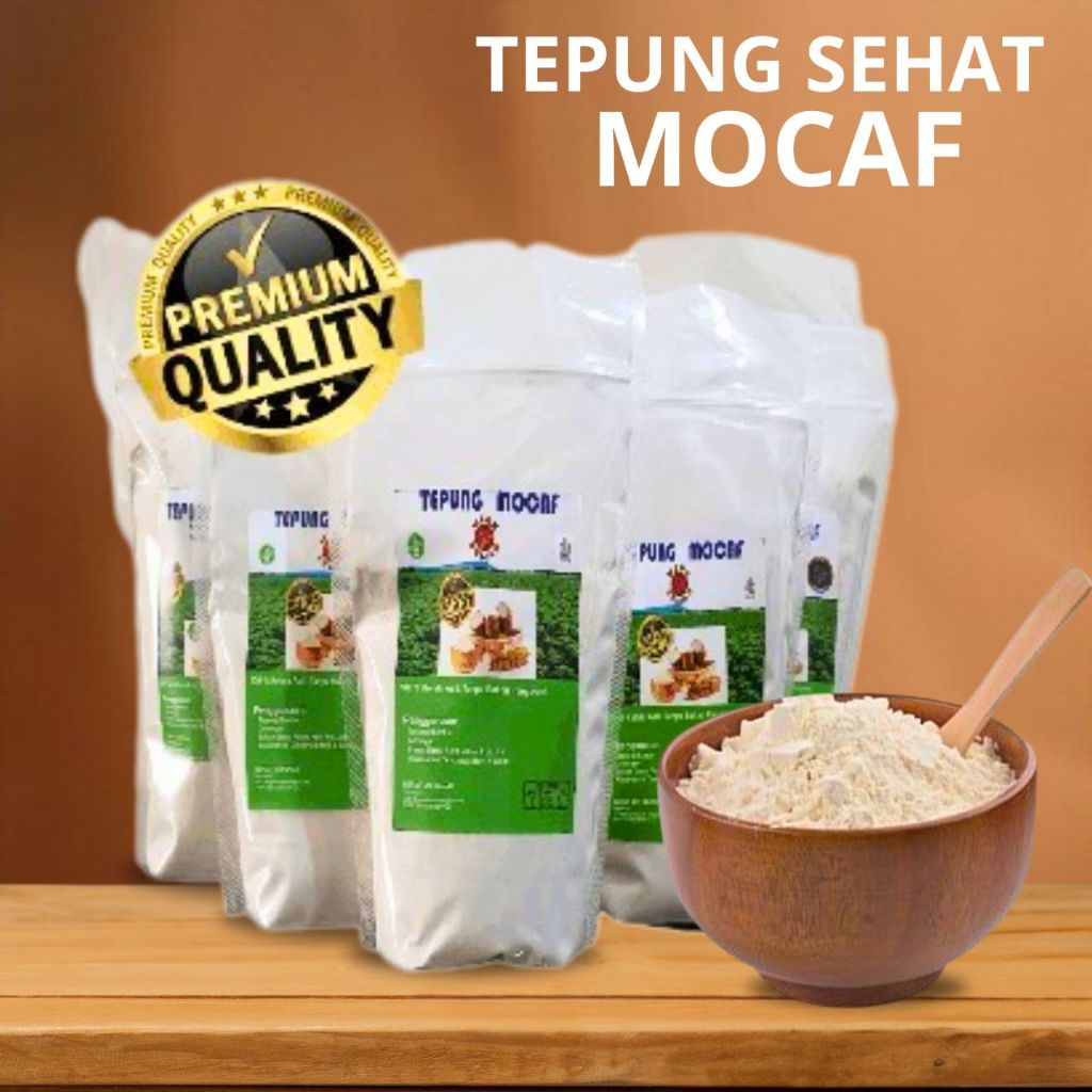 Jual Tepung Sehat Pengganti Terigu MOCAF - Rendah Kalori, Kaya Serat ...
