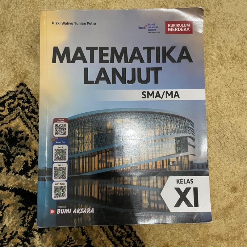 Jual BUKU MATEMATIKA LANJUT SMA/MA kelas XI kurikulum merdeka | Shopee Indonesia