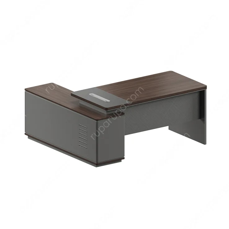 Jual INFORMA Moza Meja Kantor 1816 - Cokelat Walnut/abu-abu | Shopee ...