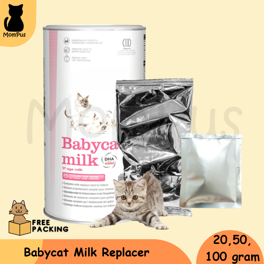Jual Baby Cat Milk Replacer 100gr FRESHPACK / 50gr 20gr SHAREPACK Susu ...