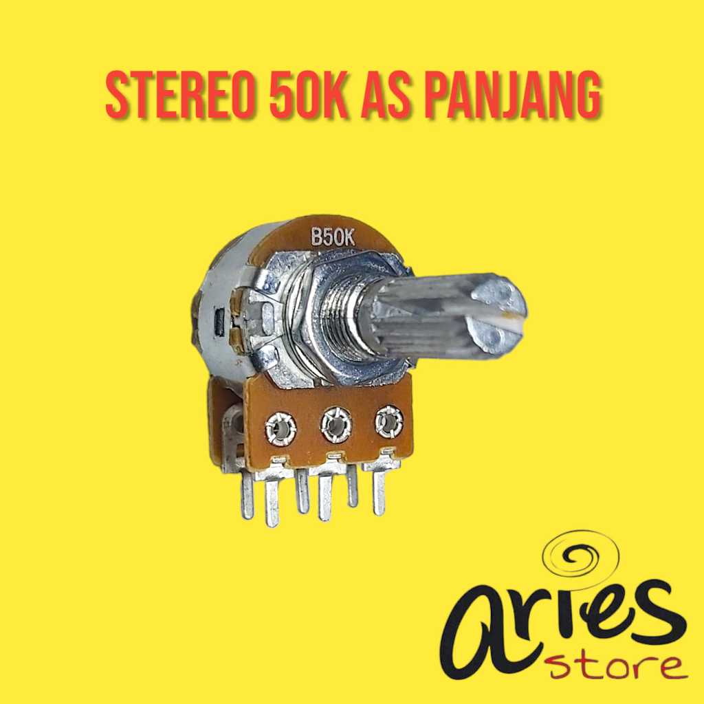 Jual POTENSIO STEREO 50K APLUS A PLUS | Shopee Indonesia