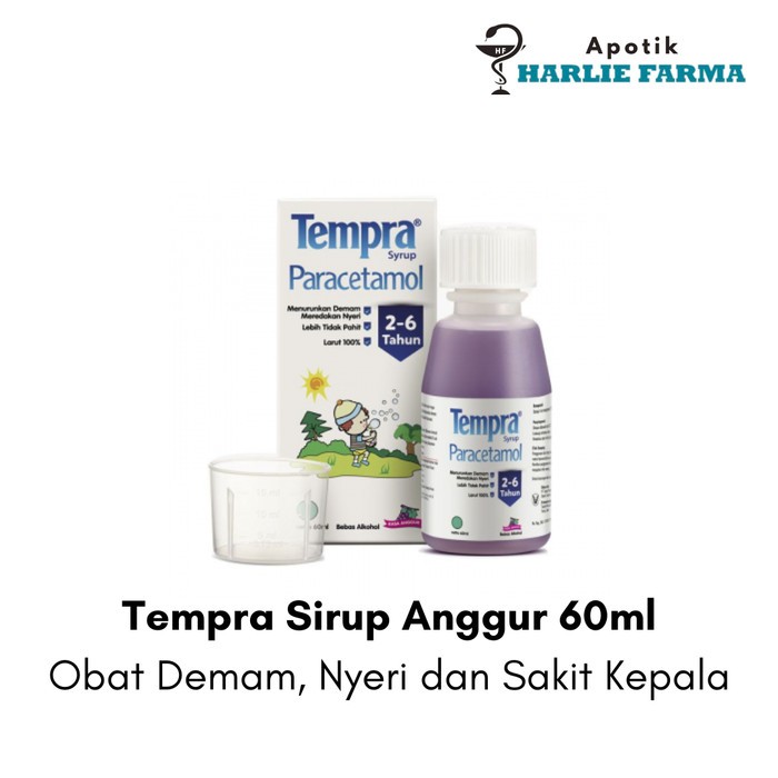 Jual Tempra Sirup 60 ml Obat Demam Anak 2 - 6 tahun | Shopee Indonesia