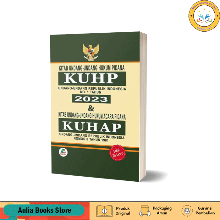 Jual Buku Kitab Undang-Undang Hukum Pidana (KUHP 2023) dan KUHAP | Shopee Indonesia