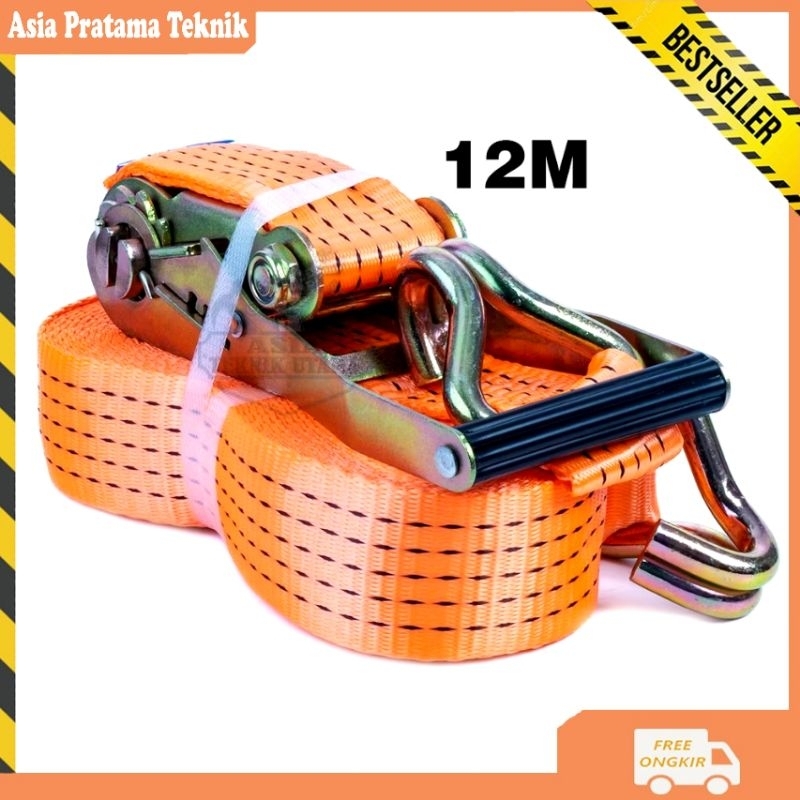 Jual RACHET TIE DOWN 2"X12M KREK SOUND SISTEM CARGO LASHING TRACK TREK ...