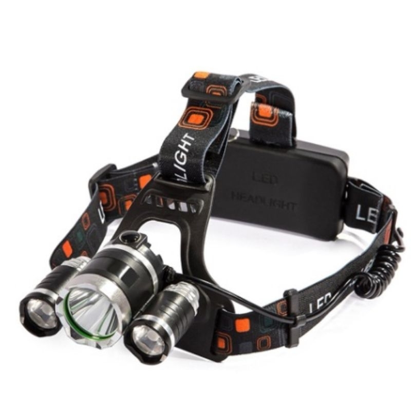 Jual PAKET SENTER KEPALA LED T6 5000 LUMEN / HEADLAMP LED 3 XML-T6 ...