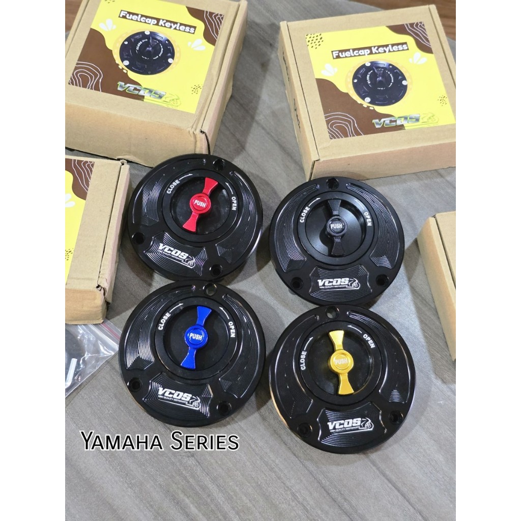 Jual Tutup tangki keyless r15 r25 vixion mt15 xsr155 fuelcap cnc tanki ...