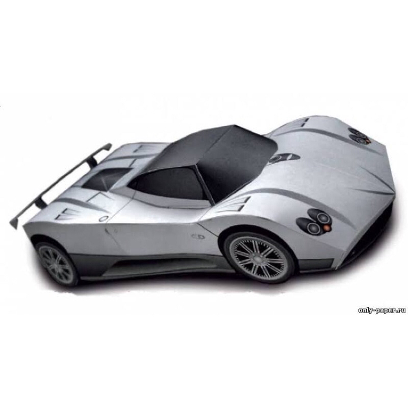 Jual lembar pola kertas papercraft car mobil/sport car/hypercar/classic ...