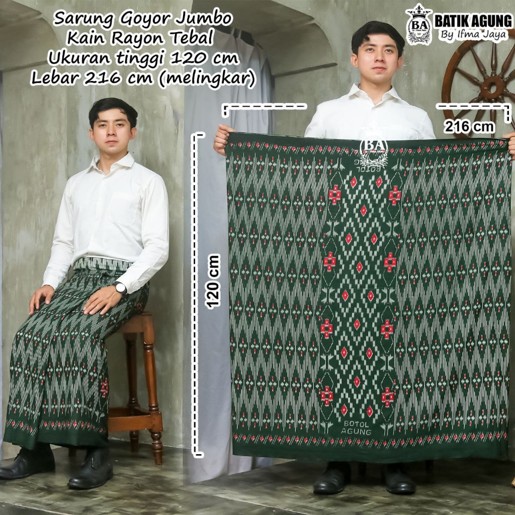 Jual E1 SARUNG BOTOL ZAITUN BOTOL AGUNG SARUNG GOYOR PRINTNG. SARUNG ...