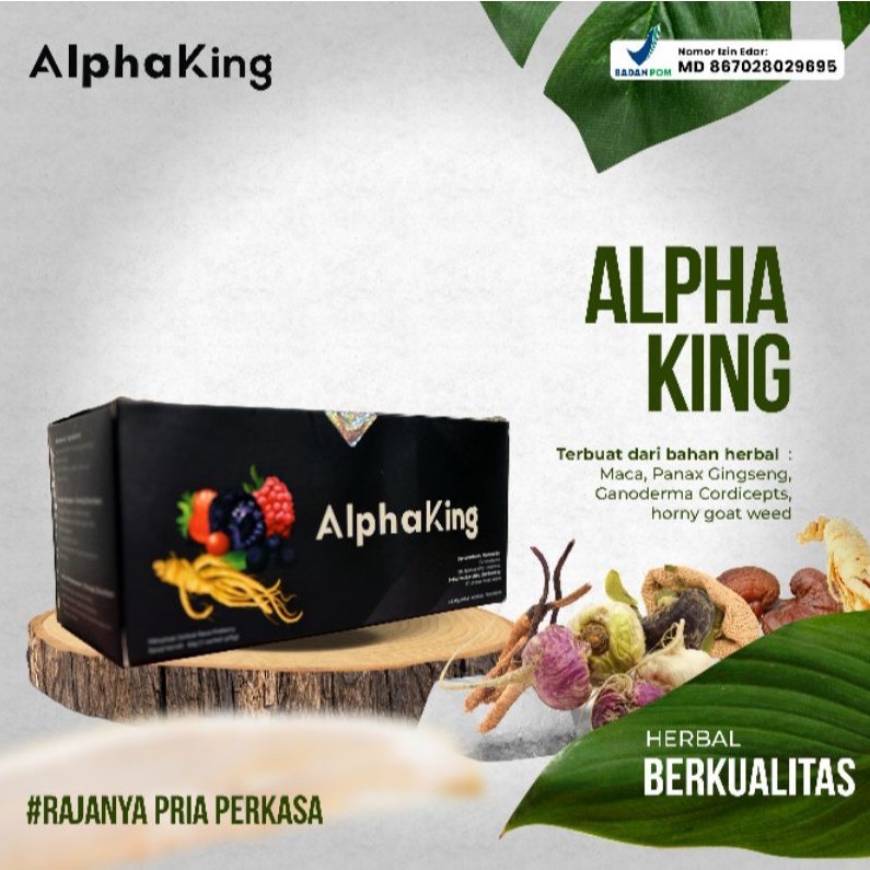 Jual ALPHA KING ALPHAKING OBAT PRIA PERKASA HERBAL ORIGINAL BPOM ...