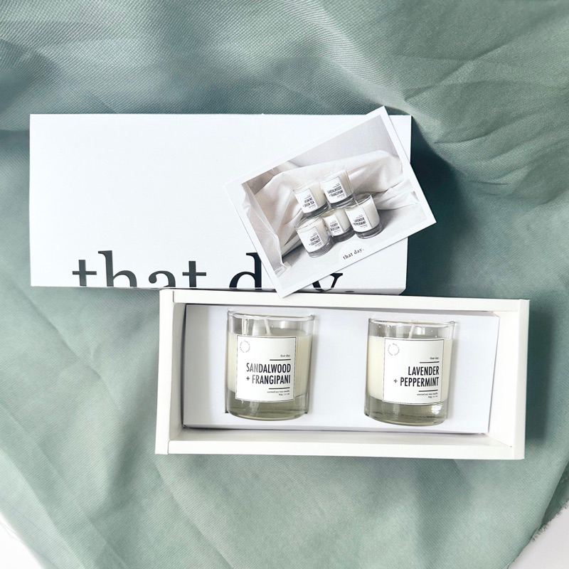 Jual Scented Candle Box isi 2 Candle | Gift Box | Box Hadiah by That ...