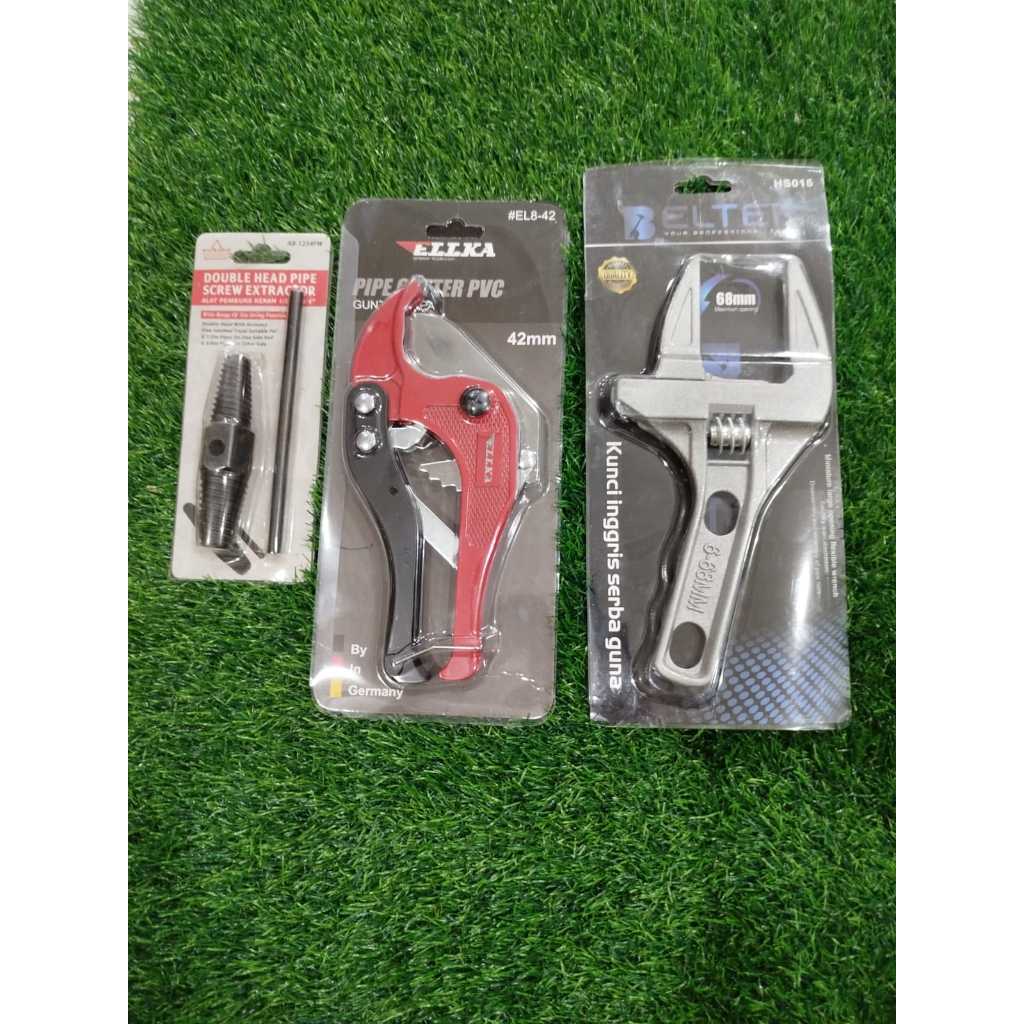 Jual PAKET LENGKAP YUKIDO Pipe Screw Extractor Alat Pembuka Baut Rusak ...