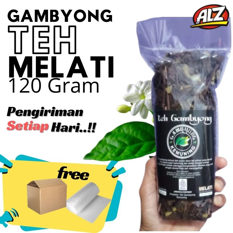 Jual GAMBYONG Teh Melati 125 Gram Oleh oleh Khas Kemuning Karanganyar ...