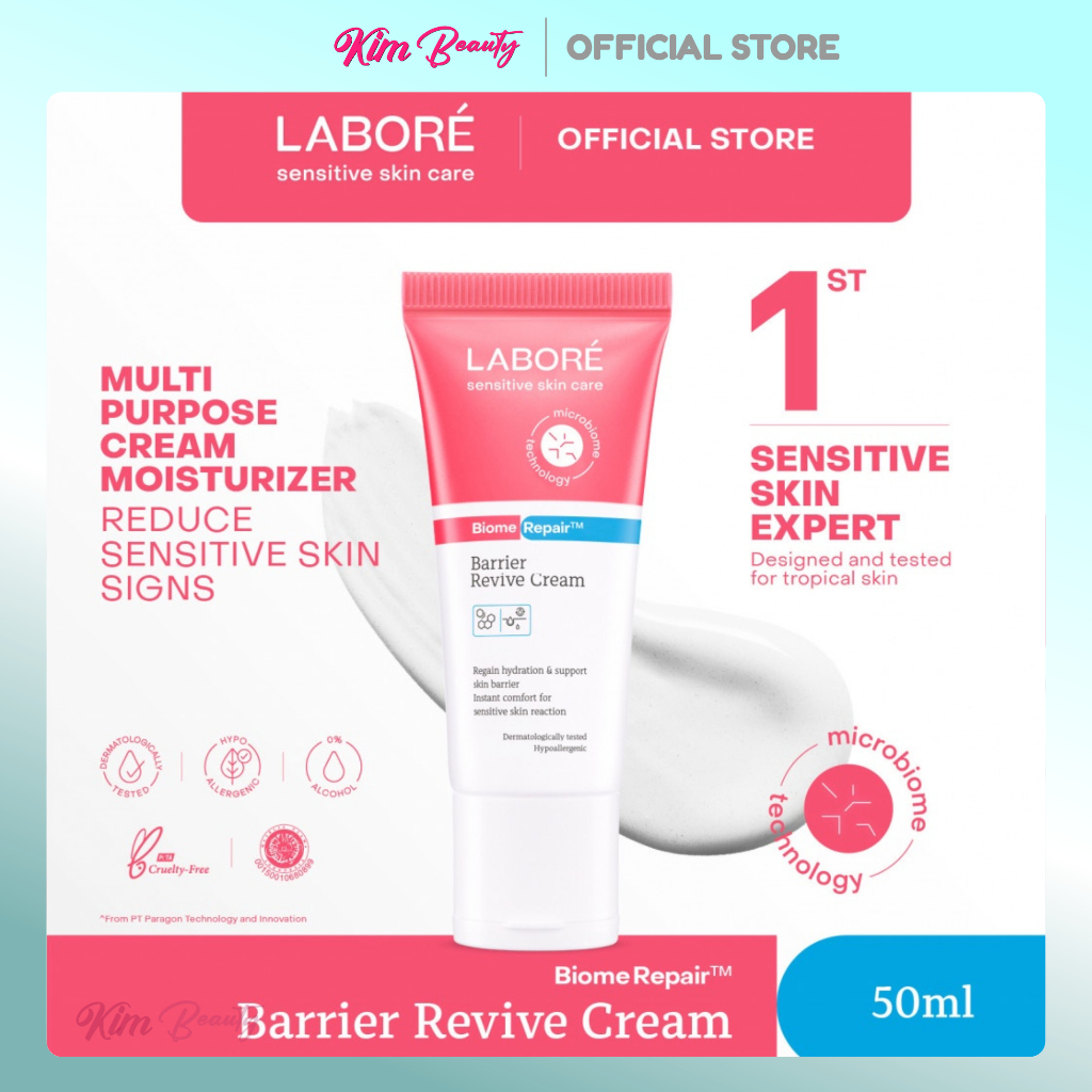 Jual LABORE SENSITIVE SKIN CARE BIOME REPAIR BARRIER REVIVE CREAM 50ML ...