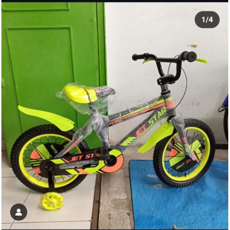 Jual sepeda bmx anak jetstar/gtx ukuran 18 inci | Shopee Indonesia