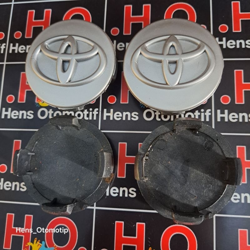 Jual dop roda tutup velg as roda Toyota Kijang Innova diameter 6,2 cm ...