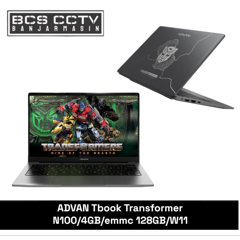 Jual Advan Laptop TBOOK X TRANSFORMER 14 inch Intel N100 4GB / 128GB ...