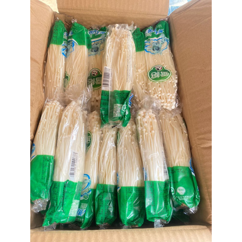Jual JAMUR ENOKI 1 DUS 50 PCS | Shopee Indonesia