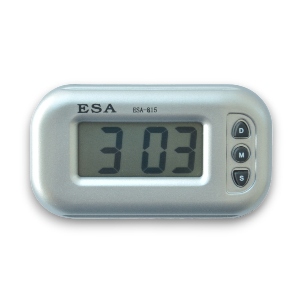 Jual ESA Jam Digital Mobil Car Clock Accessories Warna Silver | Shopee ...