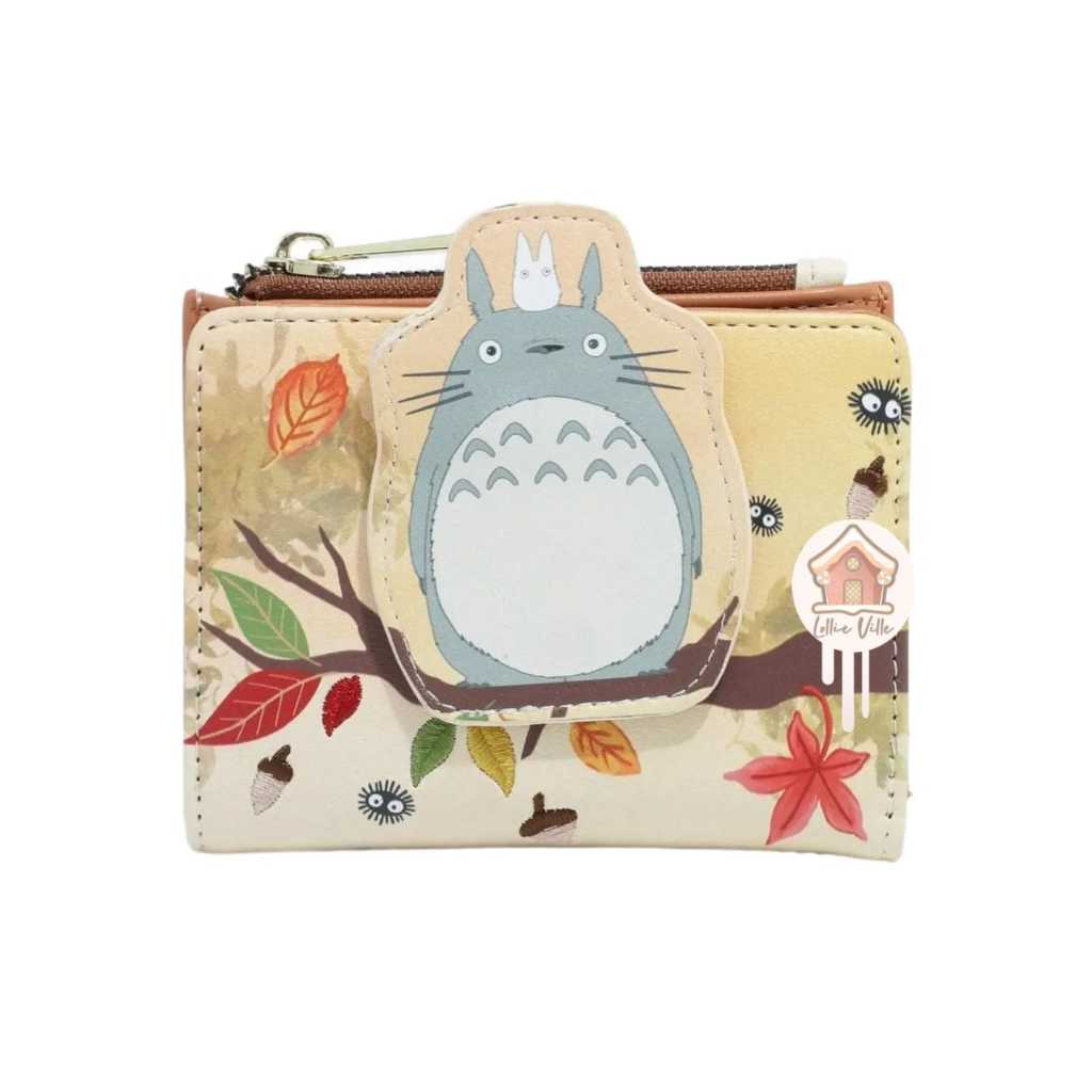 Jual Studio Ghibli My Neighbor Totoro Fall Leaves Wallet | Shopee Indonesia