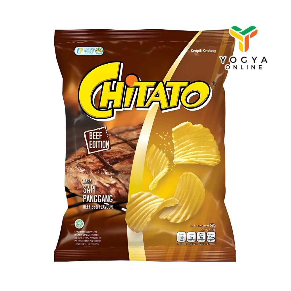 Jual Chitato Sapi Panggang 68 Gram Makanan Ringan | Shopee Indonesia