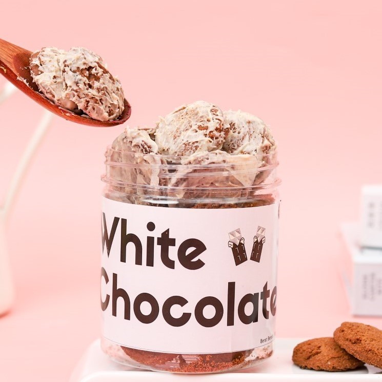 Jual Snack Cookies Lumer Crunchy JUMBO Varian White Chocolate | sereal ...