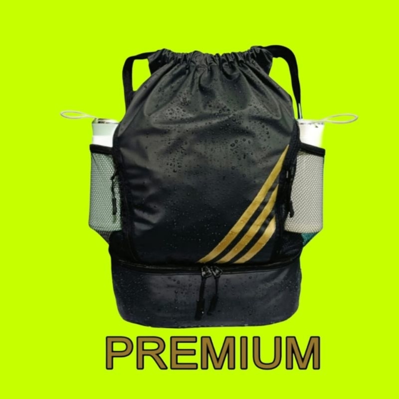 Jual Tas Serut Tas ransel Multi Fungsi Tas Serba Guna Tas Sepatu futsal ...
