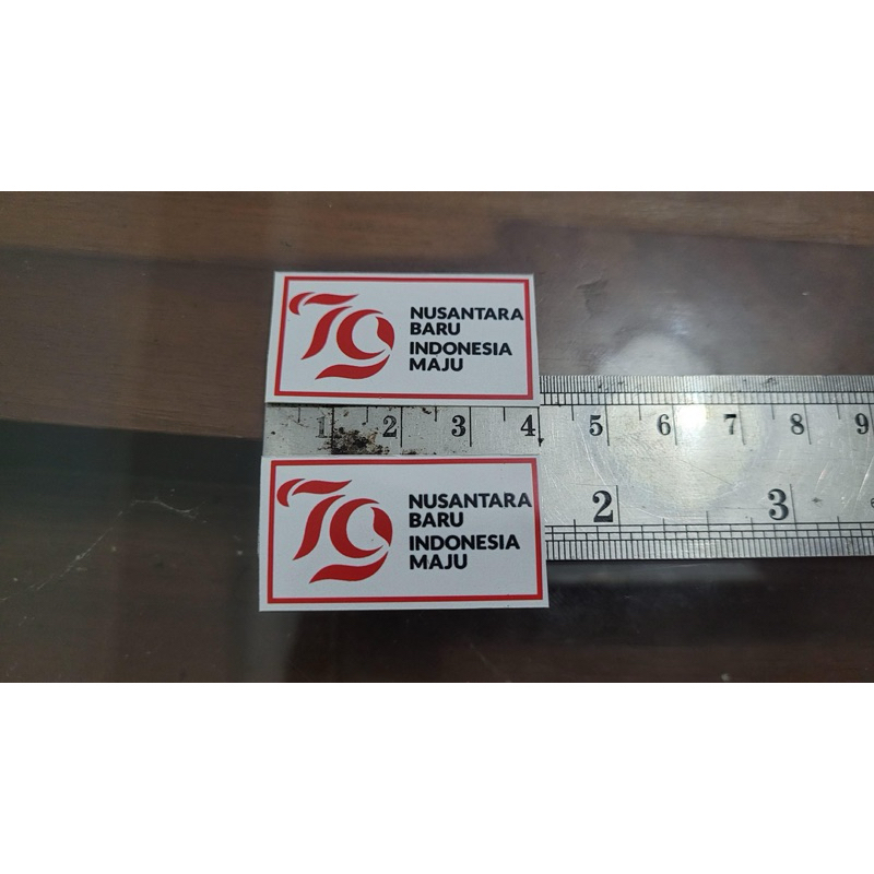 Jual 1pack Sticker 79 Nusantara Baru Indonesia Maju / stiker tempel ...