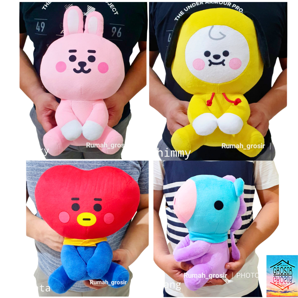 Jual (Rumah Grosir) Boneka Cute Baby Sitting BTS Chimmy Tata Koya RJ ...