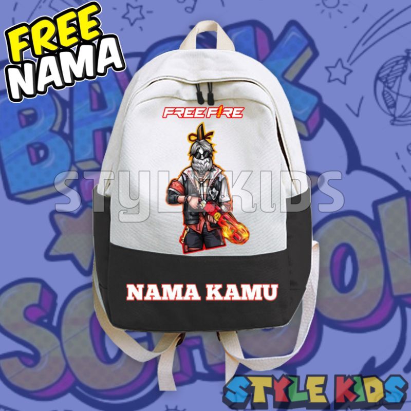 Jual (BISA COD) FREE NAMA Tas Ransel Anak Logo Karakter Versi Sg Opm ...