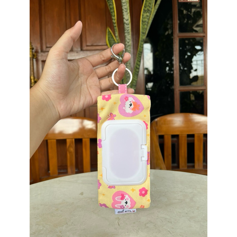 Jual Mini Tissue Pouch Madwithlove Free Cute Stickers Warna Kuning ...