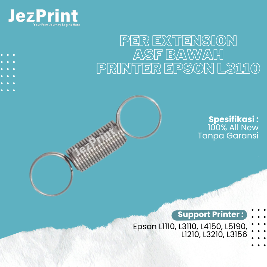 Jual Per Extension Spring l1110 l3150 Pengait ASF Roller Bawah Printer ...