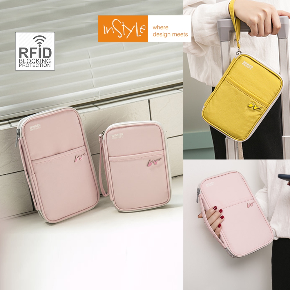 Jual Passport Card Holder RFID Protection Anti-Theft Anti-Air Travel ...