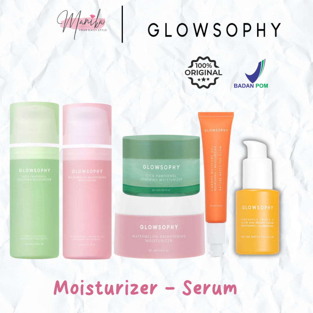 Jual Glowsophy Sunscreen Cica Bearberry Tinted | Watermelon Brightening ...