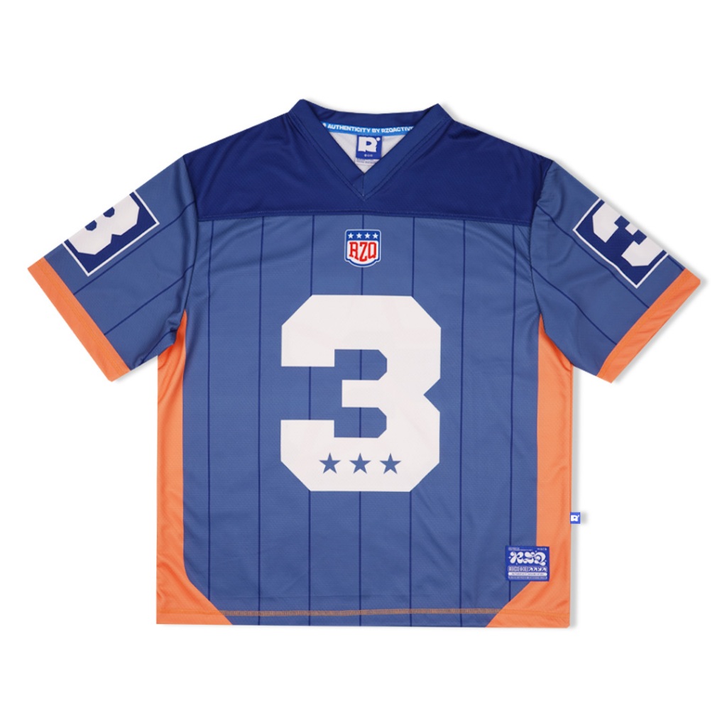 Jual RZQ / 3 / Number Series / Jersey / Streetwear / Oversize / Music ...