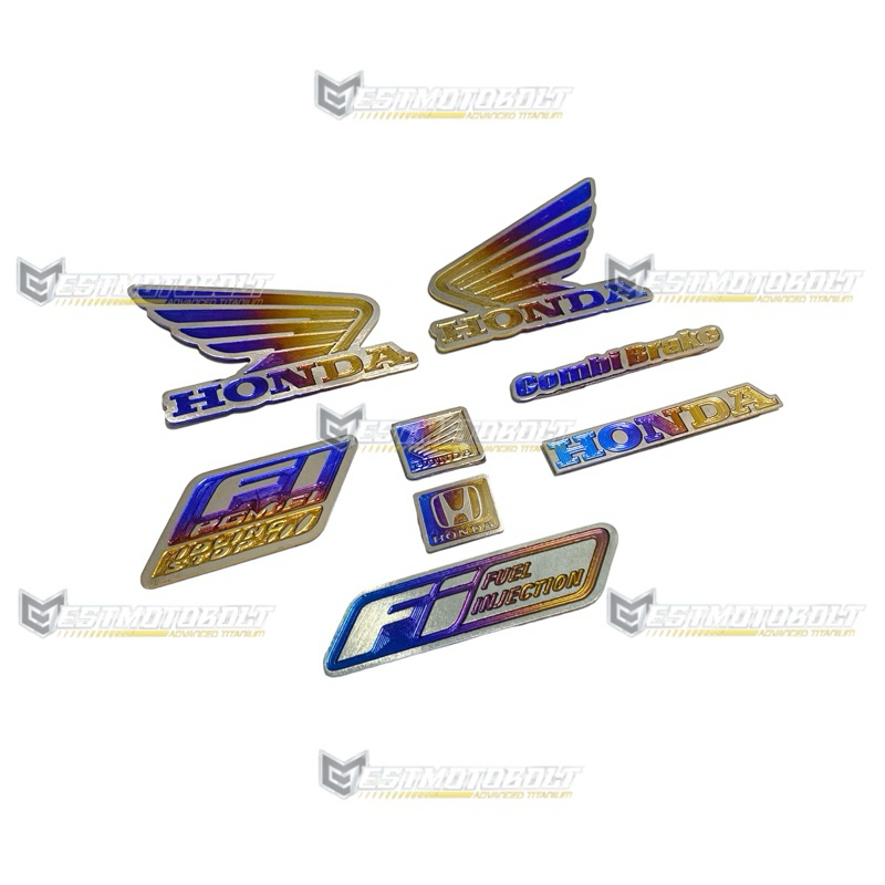 Jual EMBLEM HONDA TITANIUM GR5 ( HARGA 1 PCS ) | Shopee Indonesia