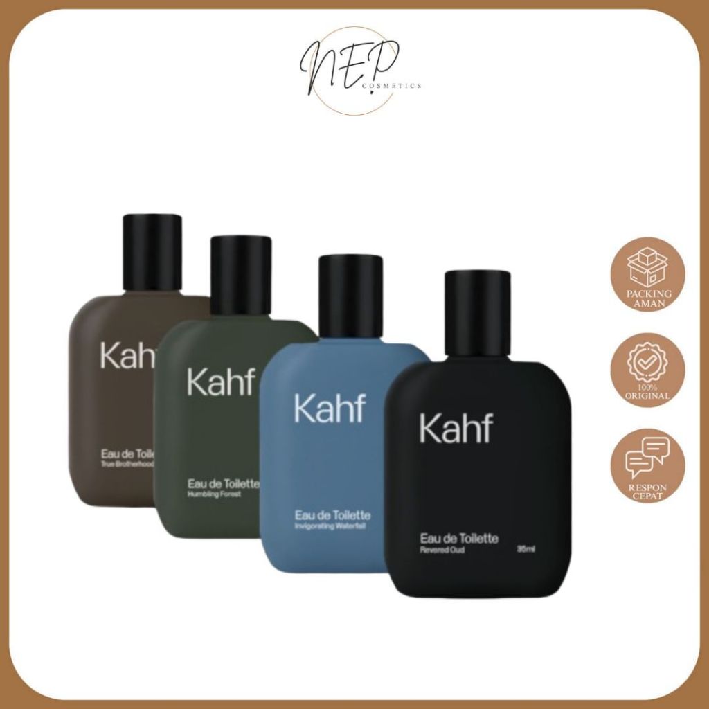 Jual Kahf Eau De Toilette Series 35ml - Kahf Revered Oud Eau De ...