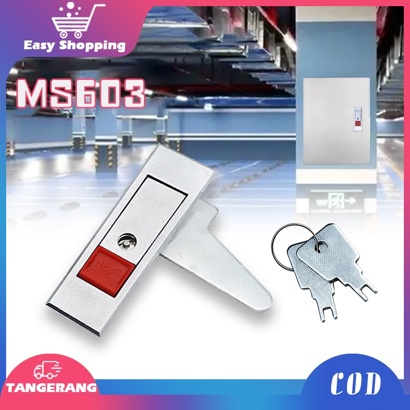Jual 1set Kunci Panel Push Lock Ms603-1 Kunci Box Listrik Kunci Box ...