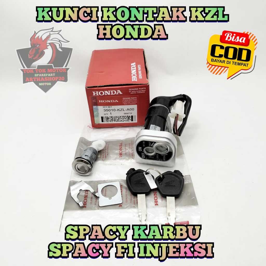 Jual KUNCI KONTAL + Kunci Jok KZL ASLI ORIGINAL Motor HONDA SPACY KARBU ...