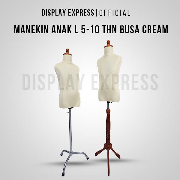 Jual Manekin/Patung Display Anak 5 - 10 tahun LAPIS BUSA warna KREM ...