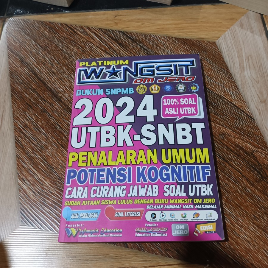 Jual Buku Platinum Wangsit Om Jero Penalaran Umum Potensi Kognitif ...