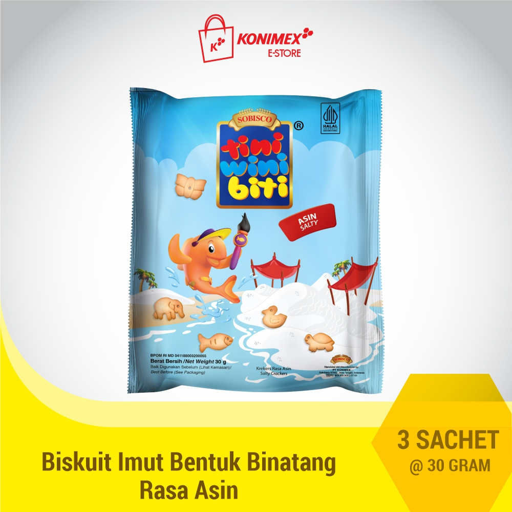 Jual Tini Wini Biti biskuit anak Asin 30 g 3 sachet - biskuit bentuk ...