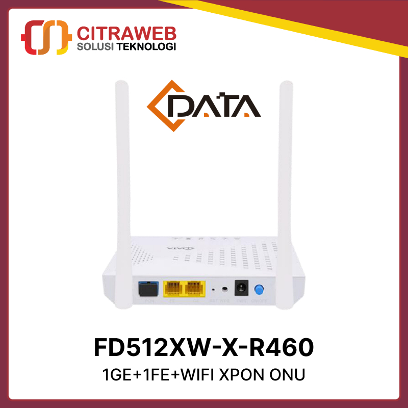 Jual C-DATA XPON ONU FD512XW-R460 1GE 1FE WIFI GPON EPON ONT cdata fd512xw modem ftth 802.11bgn ...
