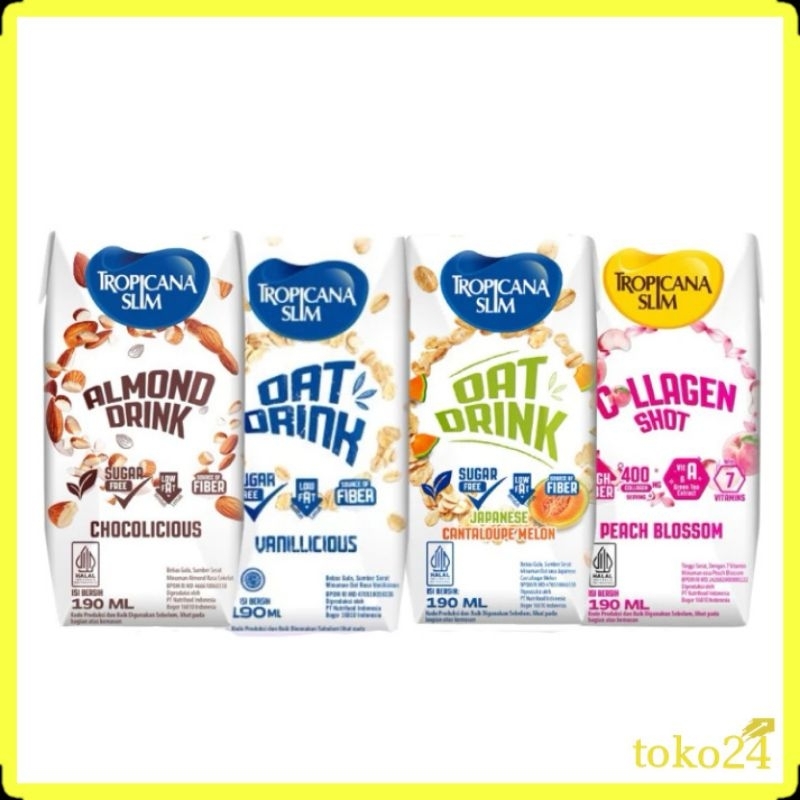 Jual Tropicana Slim Oat Drink 190 ml | Shopee Indonesia