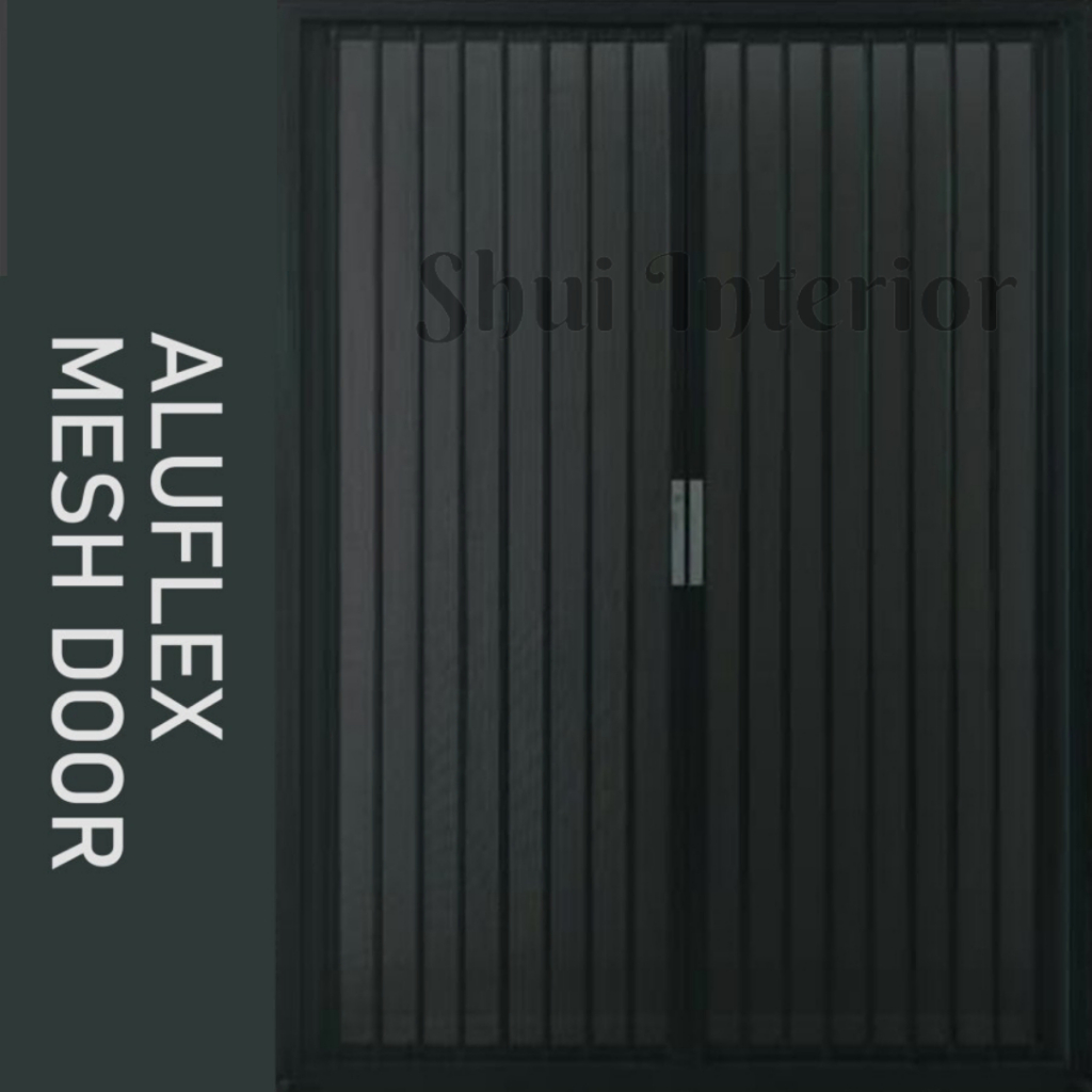 Jual AluFlex Mesh Door Pintu Alumunium Anti Nyamuk / Pintu Lipat Kasa ...