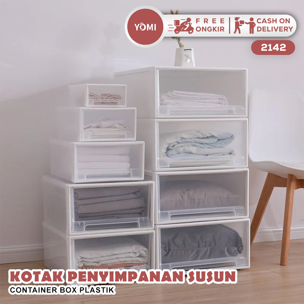 Jual YOMI - Storage Box -2142/ Tempat Penyimpanan/ Container Box ...