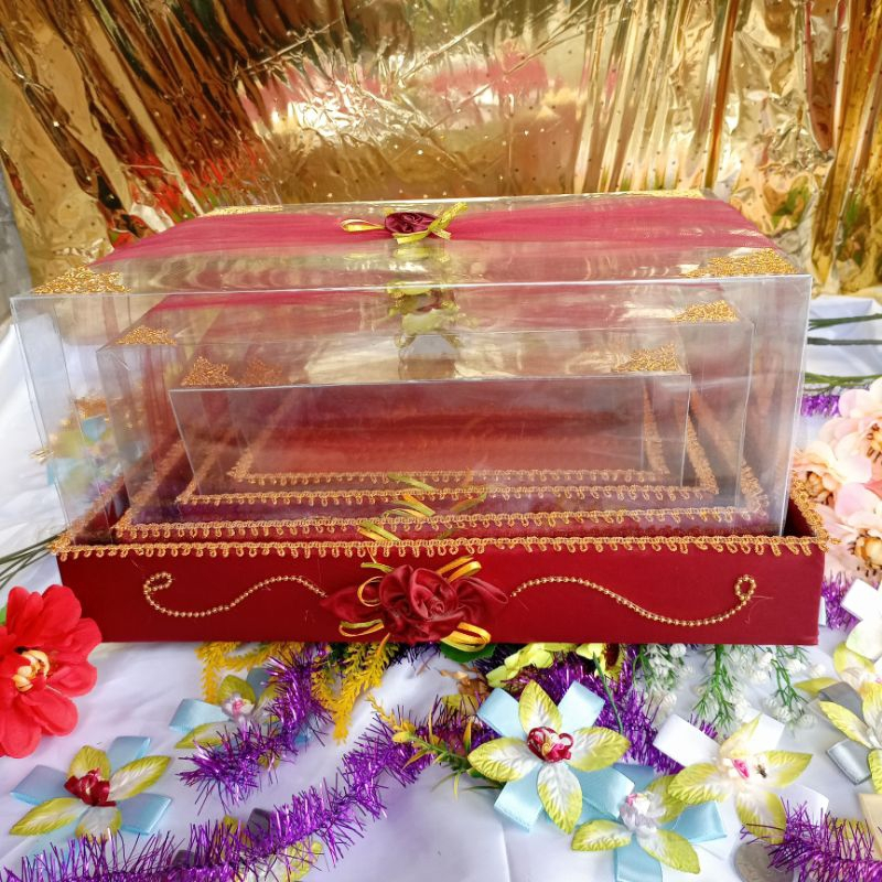 Jual Box Kotak Hantaran Seserahan MODEL PRINCES || kotak Hantaran ...