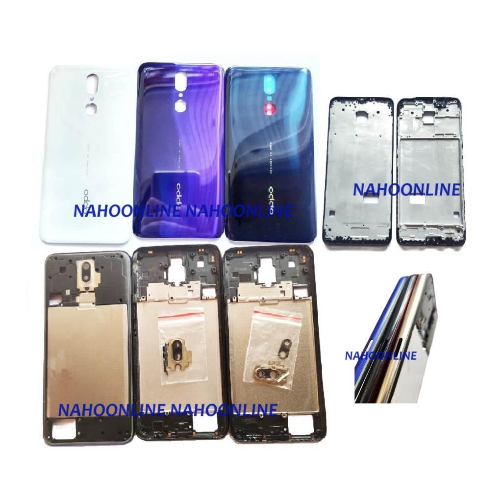 Jual BACKDOOR + TULANG CASING HOUSING FULLSET OPPO F11 TUTUPAN BATERAI ...